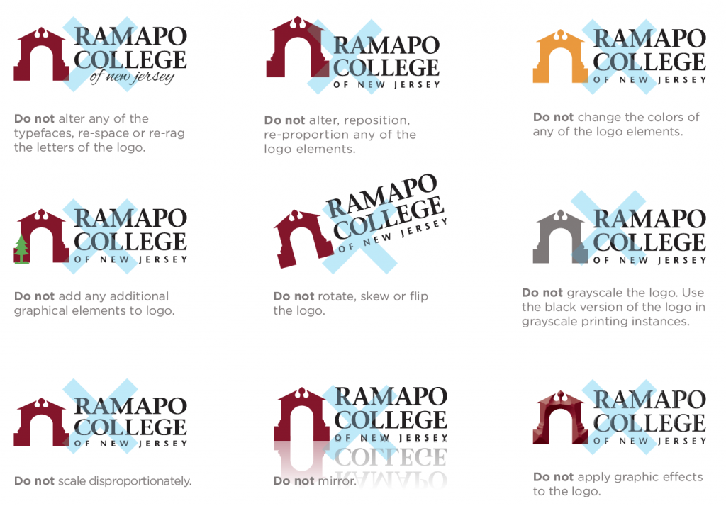 Ramapo College Logo - Brand Guidelines || Ramapo College of New Jersey