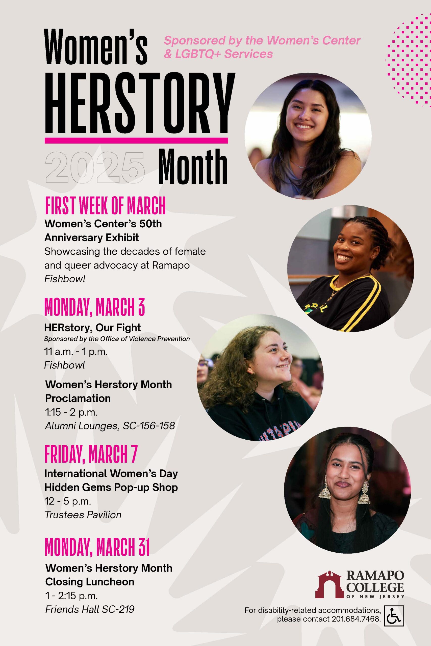 Womens History Month Calendar - Equity, Diversity, Inclusion and Compliance
