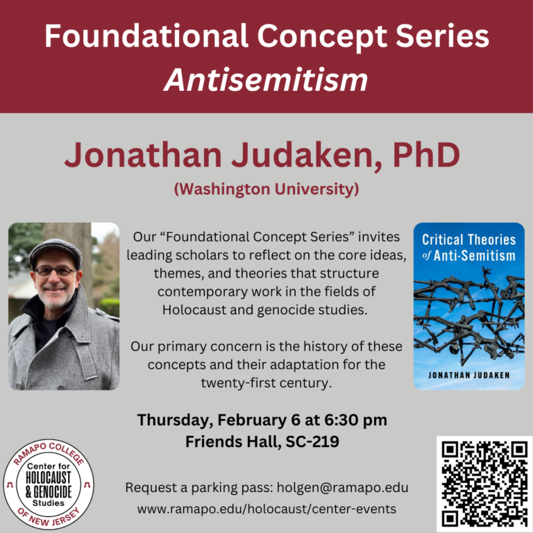 CHGS Events - Center for Holocaust and Genocide Studies (CHGS ...